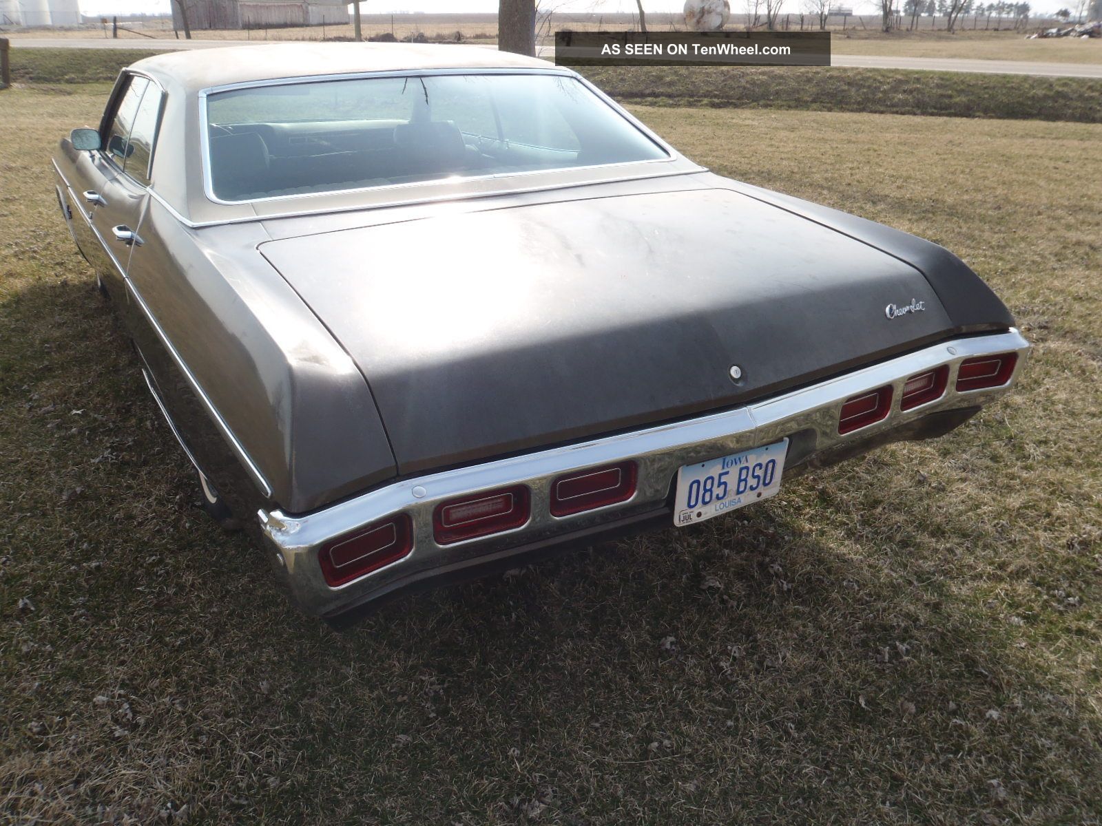 1969 Chevrolet Impala Hardtop 350 Ps Pb Ac Skirts Barn Find 71k All 69
