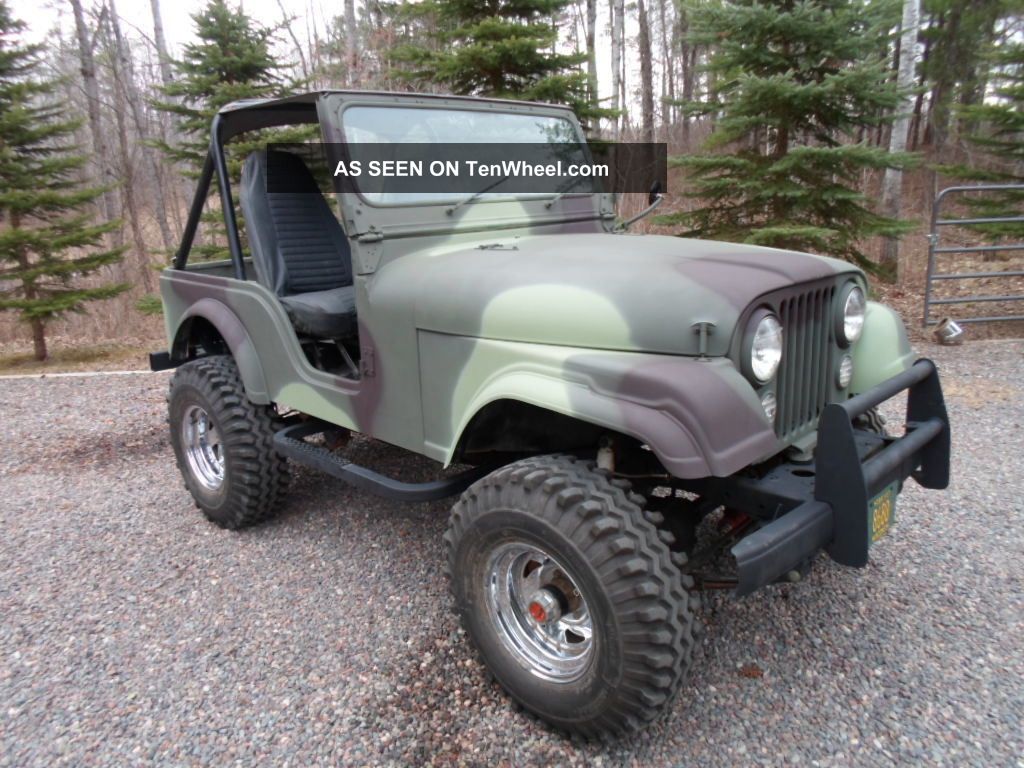 1976 Jeep Cj5 Custom Fiberglass Built Up Trail Or Street Rig