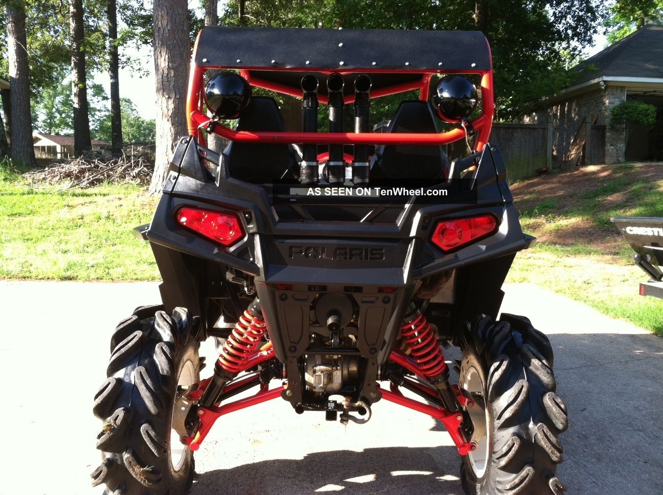 2012 Polaris Rzr 800 Limited Edition White / Red