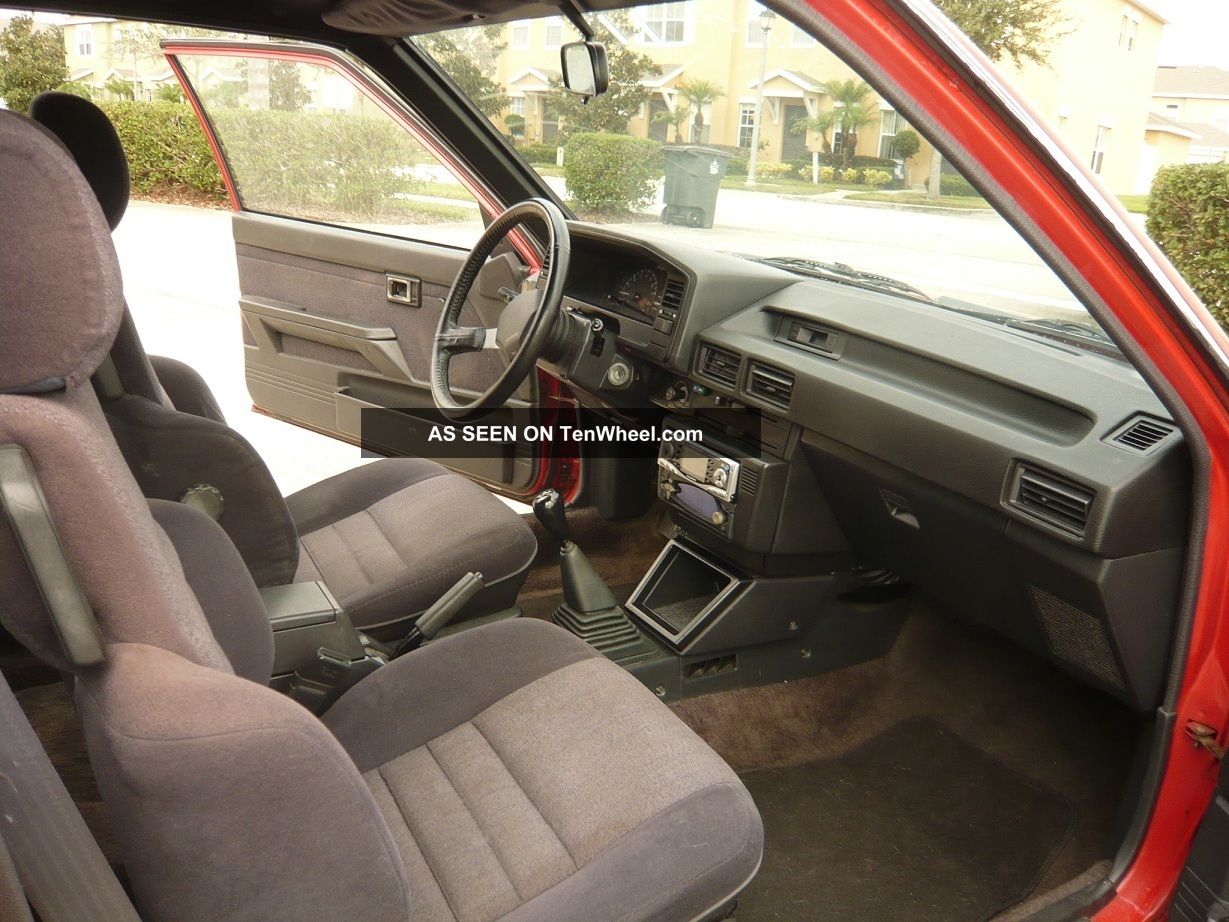 1987 Toyota Corolla Fx16 Hatchback 2 - Door 1. 6l