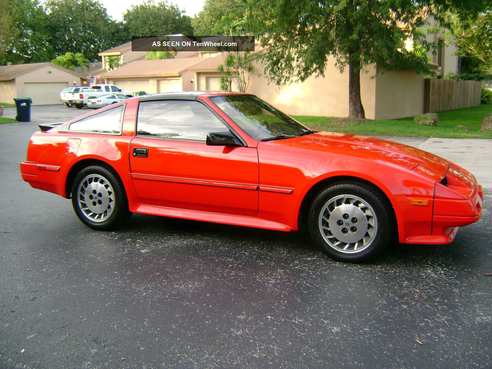 1986 300zx Turbo - 5 Spd. Red / Gray - Fully Loaded - 100% Orig And ...