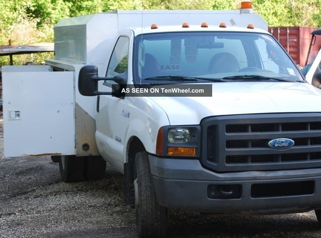 2005 Ford F - 350 F350 05 Xl Duty Powerstroke Diesel Service Truck Body