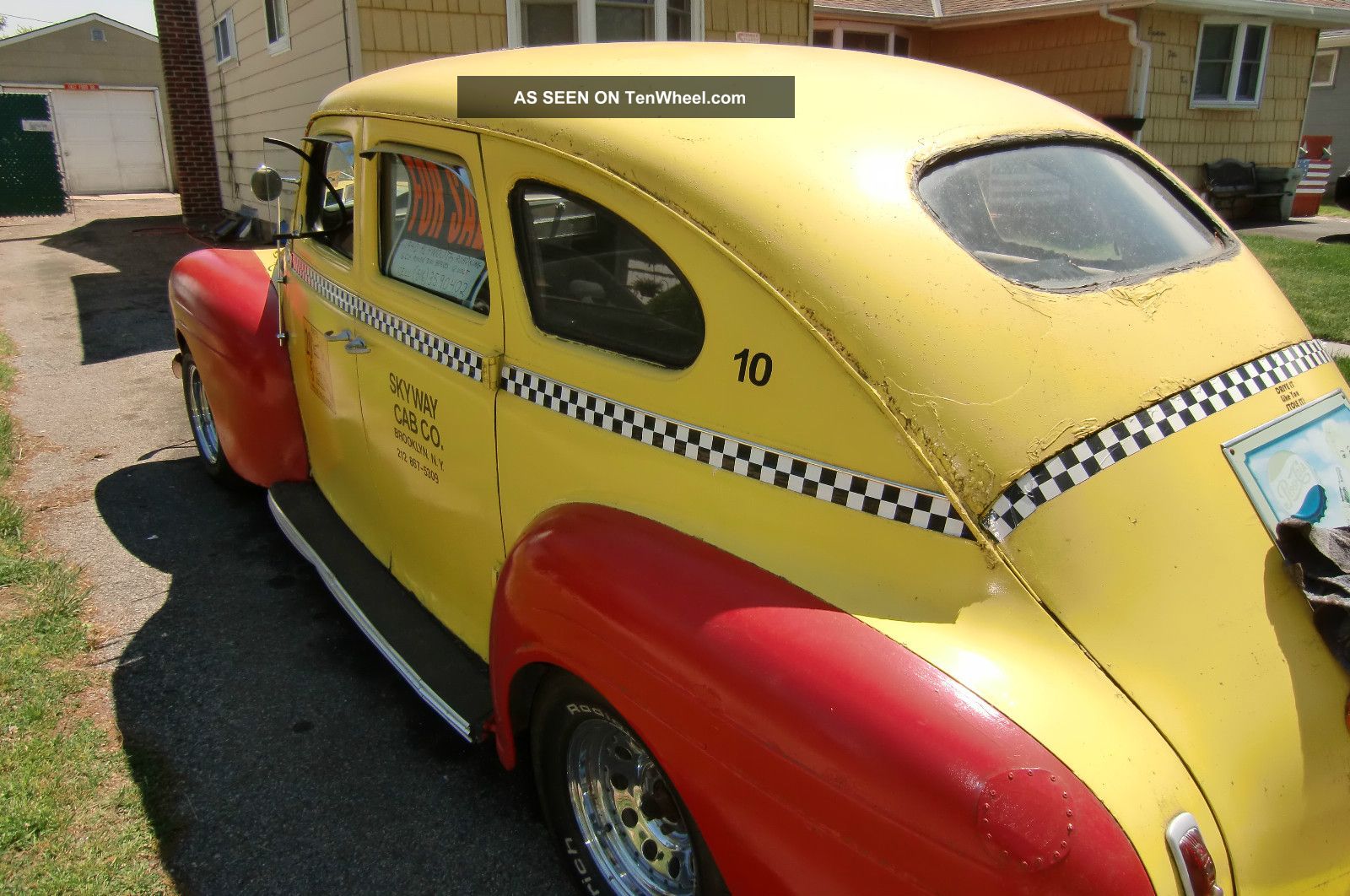 1940 Plymouth Roadking Taxi Cab Rat Rod Hot Rod Kustom Rare Old School ...