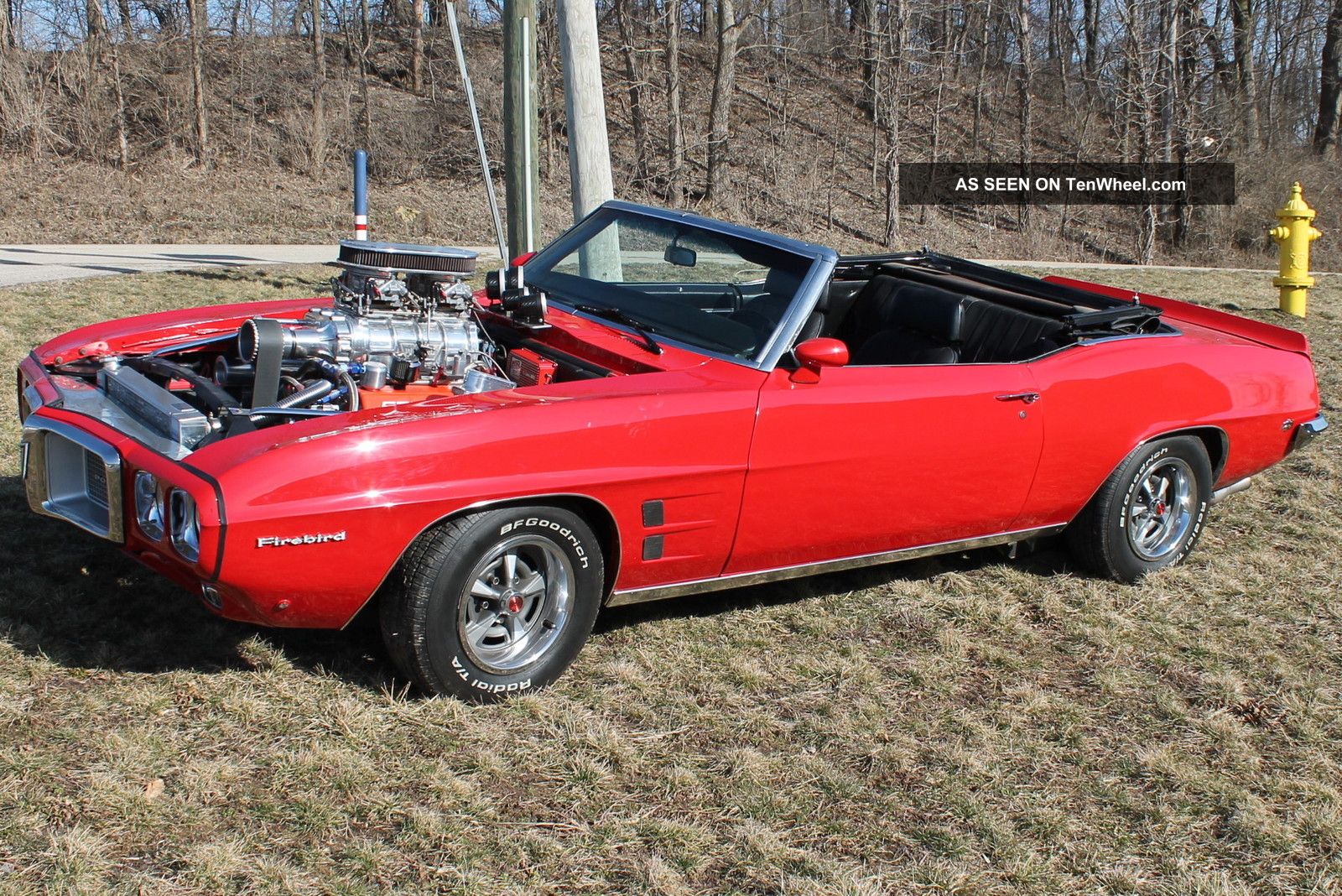 1969 Red Firebird Convertible With 572 Motor 912 Hp Great Car