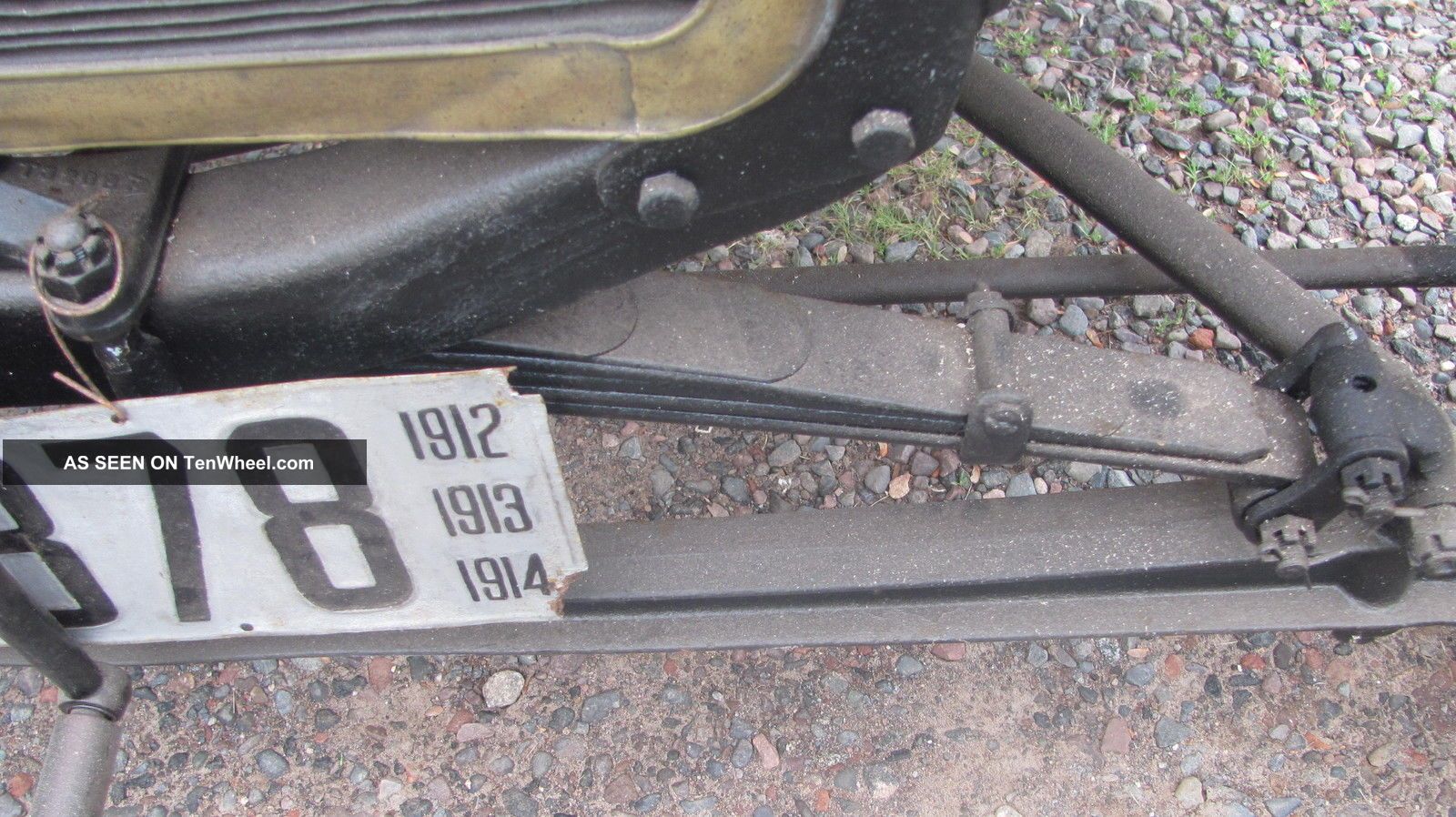 1913 1914 Ford Model T, A Vintage Brass Era Car