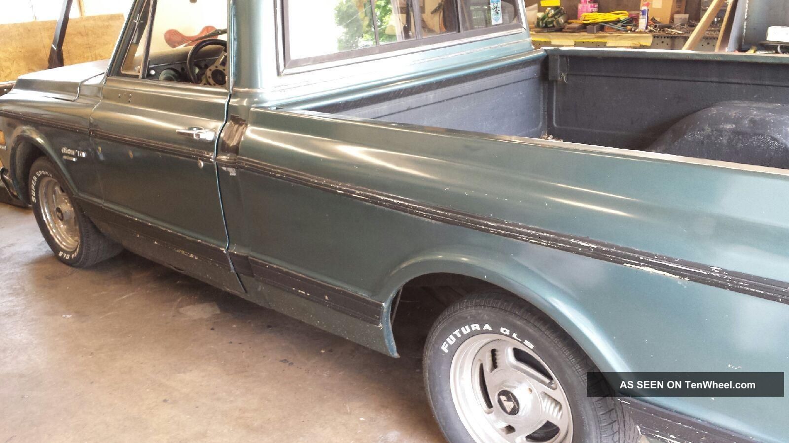 1972 Chevrolet C - 10 Swb Pickup Short Wheel Base Chevy C10 72 Bagged ...