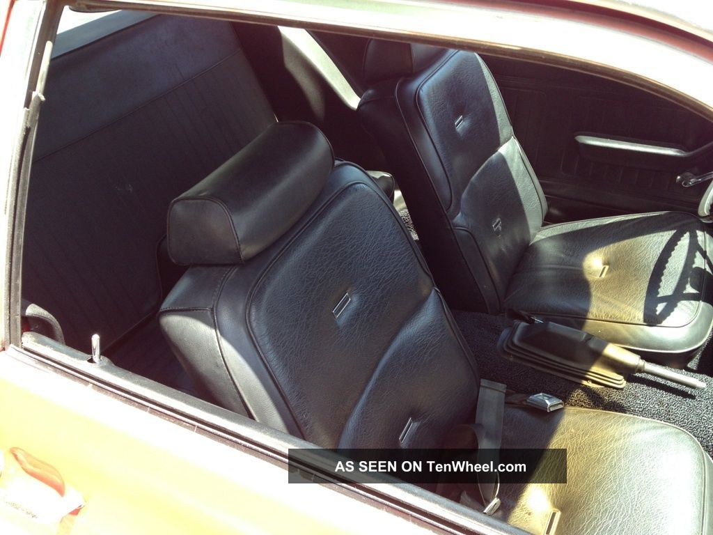 1971 Ford Pinto California Car Early Production Trunk Pinto.