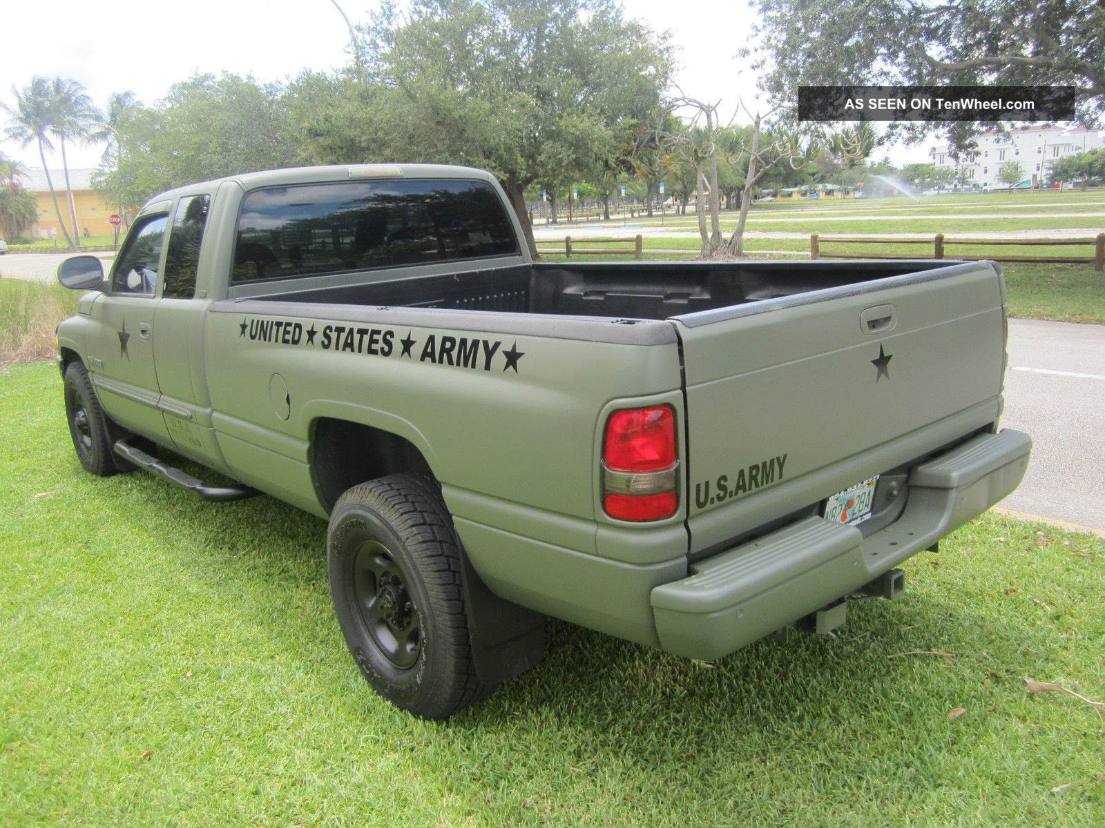 2001 Dodge Ram Slt 2500 4x2 Cummins Diesel Military Style Show Truck ...