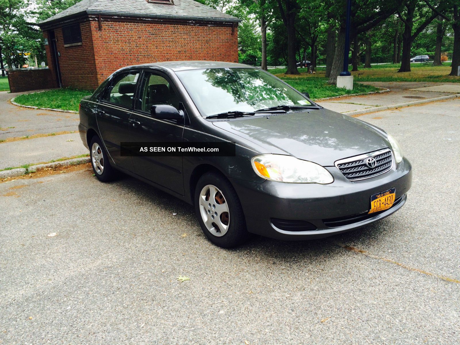 2008 Toyota Corolla Ce 4dr Gray Sdn Auto