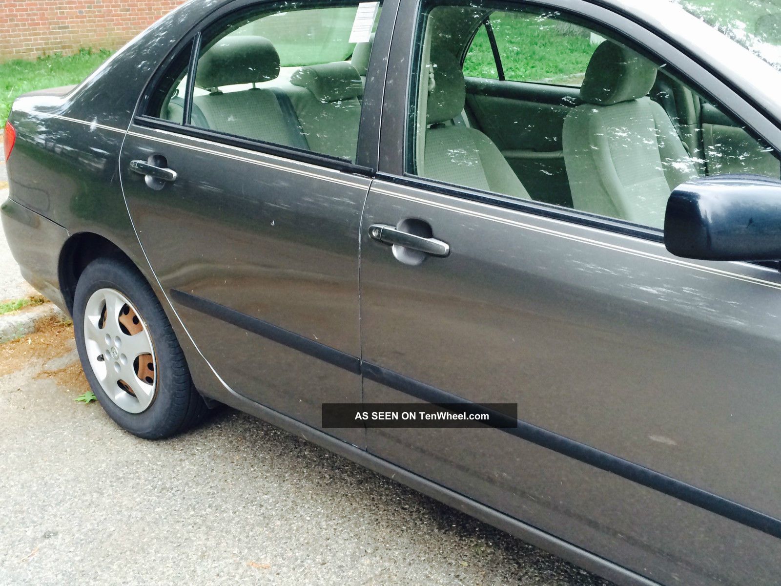 2008 Toyota Corolla Ce 4dr Gray Sdn Auto