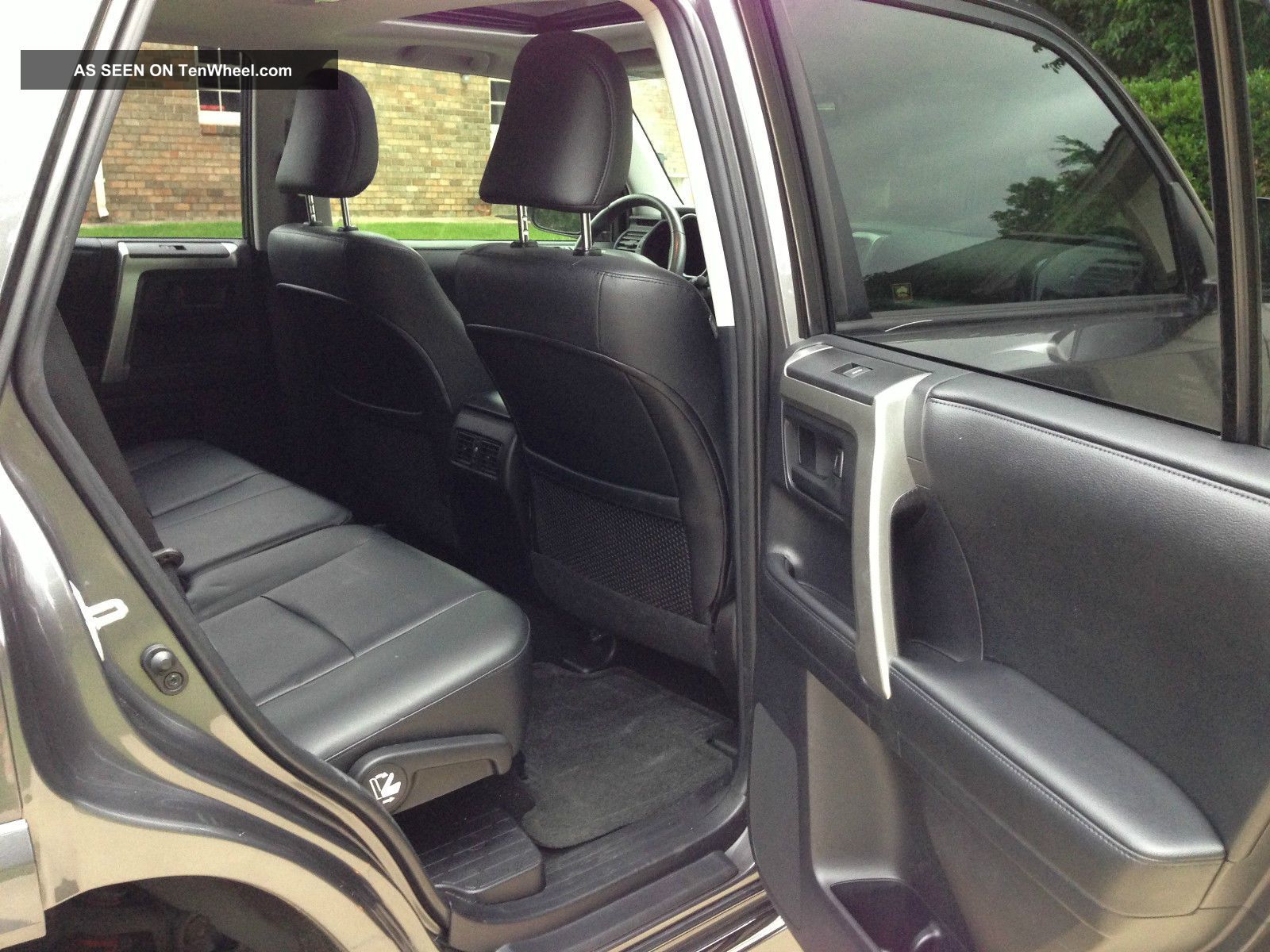 2013 Toyota 4x4 4runner Limited Suv Third Row Seating Charcoal+black