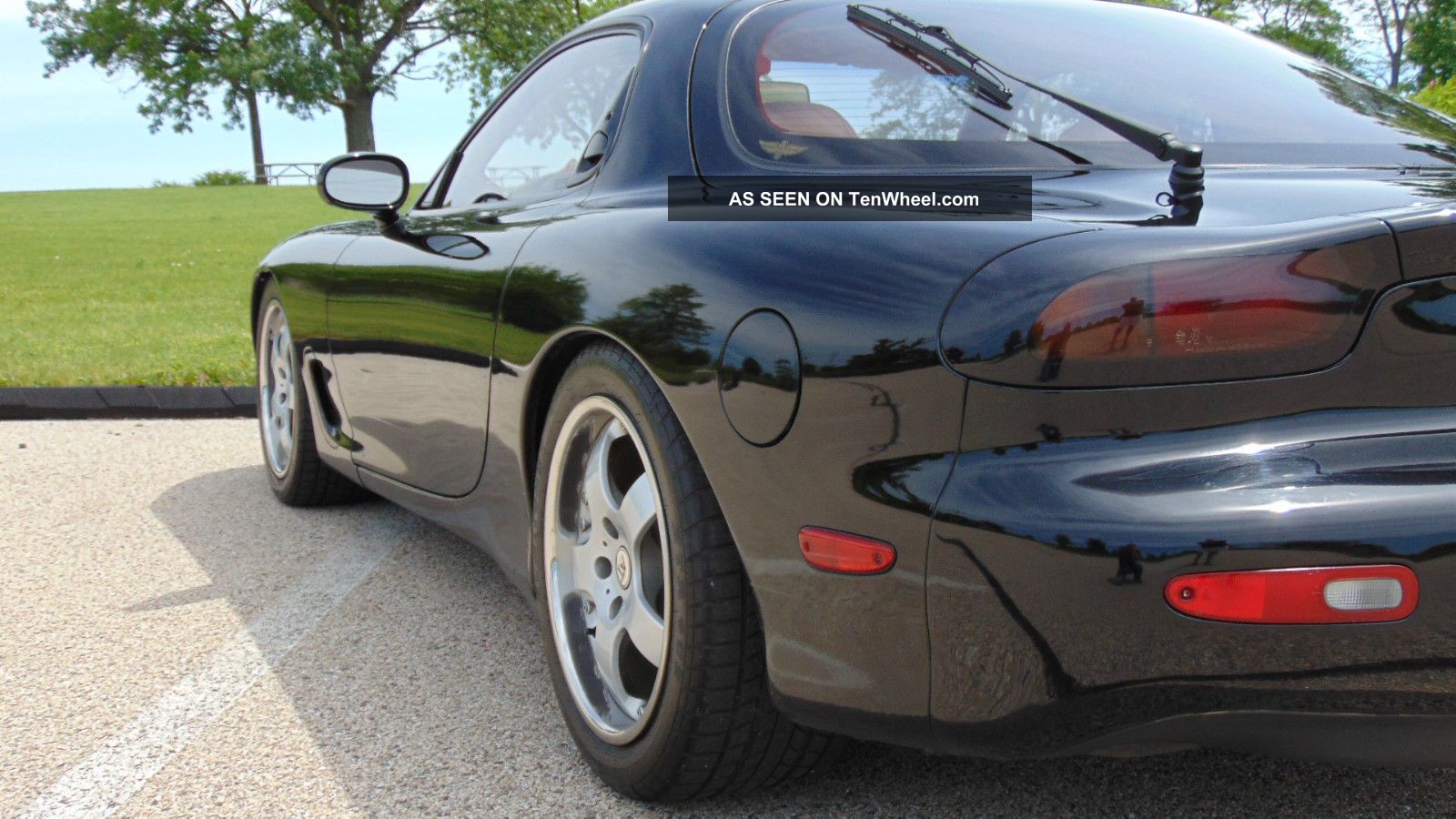 1993 Mazda Rx7 Twin Turbo Rotary 14k Mi On Motor Black Pettit Racing
