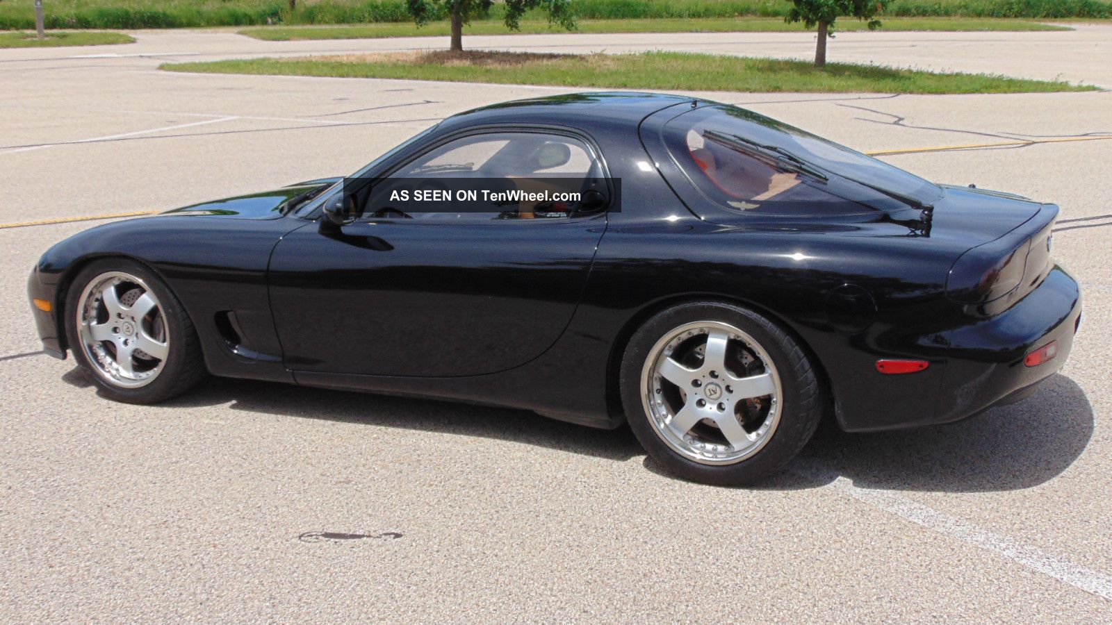 1993 Mazda Rx7 Twin Turbo Rotary 14k Mi On Motor Black Pettit Racing