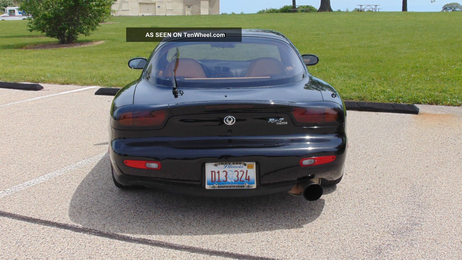 1993 Mazda Rx7 Twin Turbo Rotary 14k Mi On Motor Black Pettit Racing