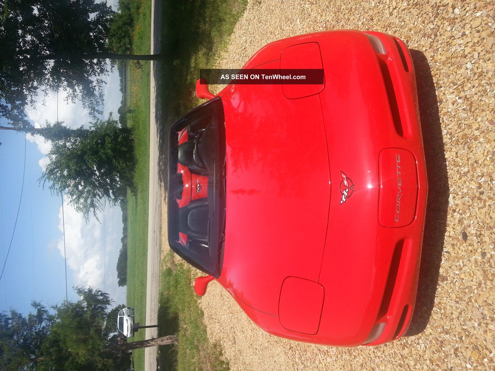 1998 Chrevolet Corvette Red Convertible