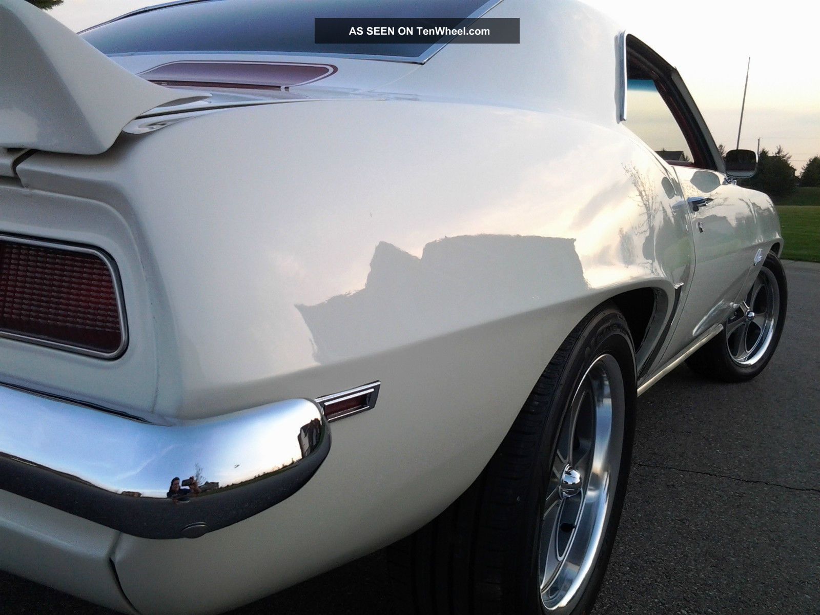 1969 Camaro Ss350, Auto, A / C, Rust Ga. Car, Ridler Wheels