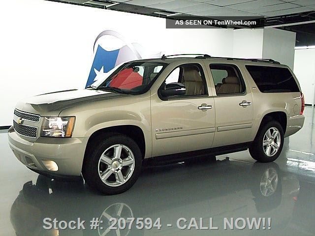 2008 Chevy Suburban Ltz Htd 20 " Wheels Only 33k Texas Direct Auto