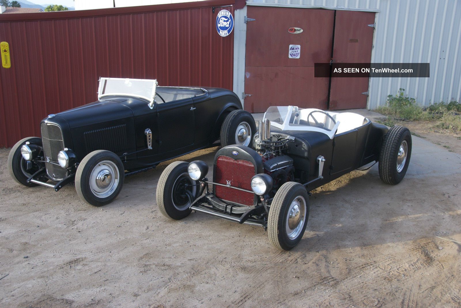 1927 Ford Roadster On 1928 Rails Traditional Hot Rod