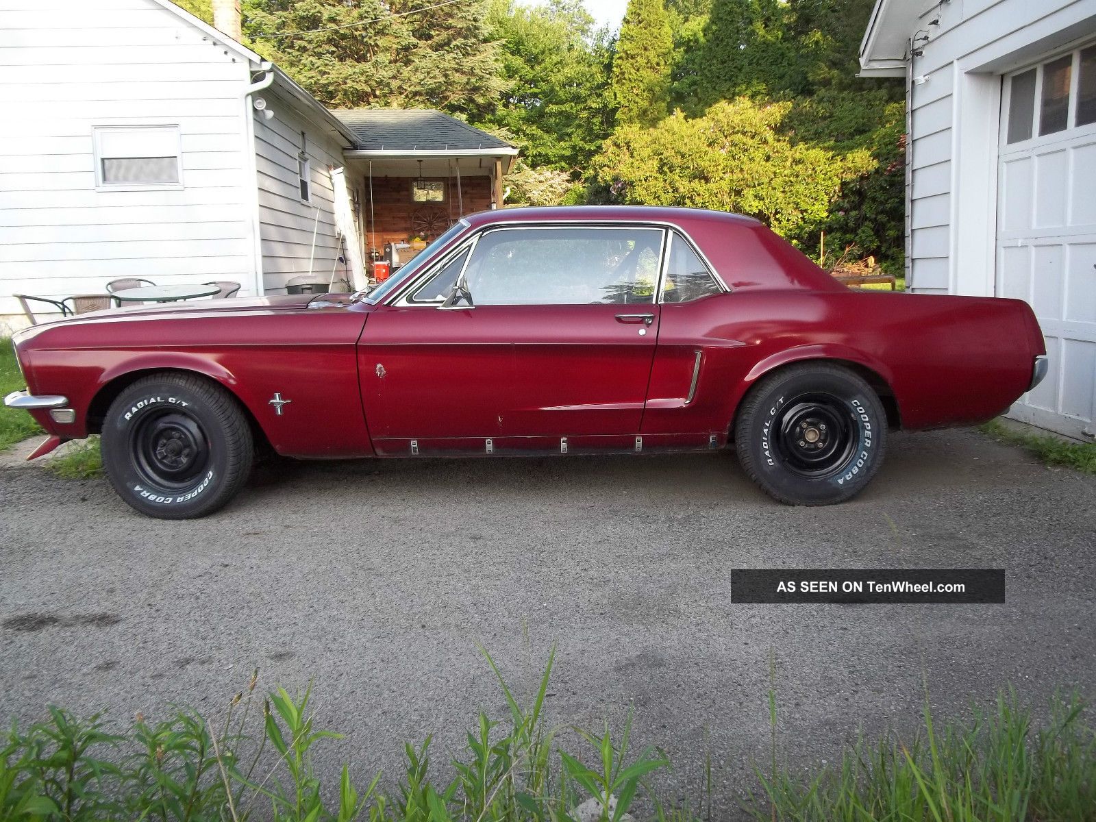 1968 Ford Mustang Base Hardtop 2 - Door 3. 3l