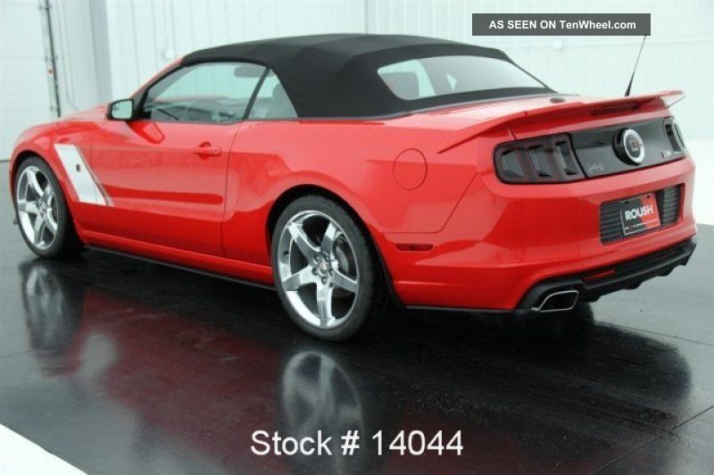 2014 Roush Stage 3 5. 0 V8 Supercharged Convertible Automatic Rs3