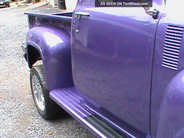 1955 Ford F - 100 On A 1998 Ford Explorer All Wheel Drive Frame 5. 0 ...