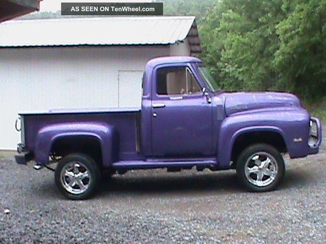 1955 Ford F - 100 On A 1998 Ford Explorer All Wheel Drive Frame 5. 0 ...
