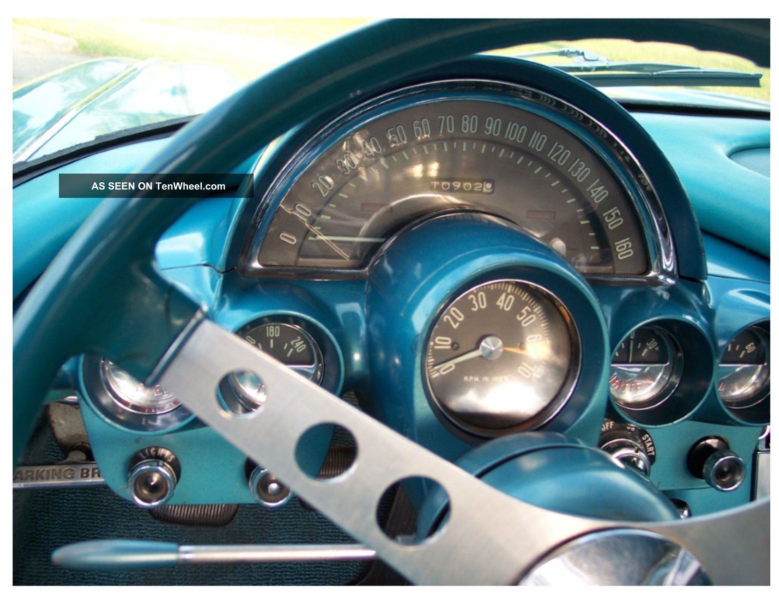 1959 Resto - Mod Corvette W / 1968 Z28 Engine (mo Suffix) & Orig 4 Speed