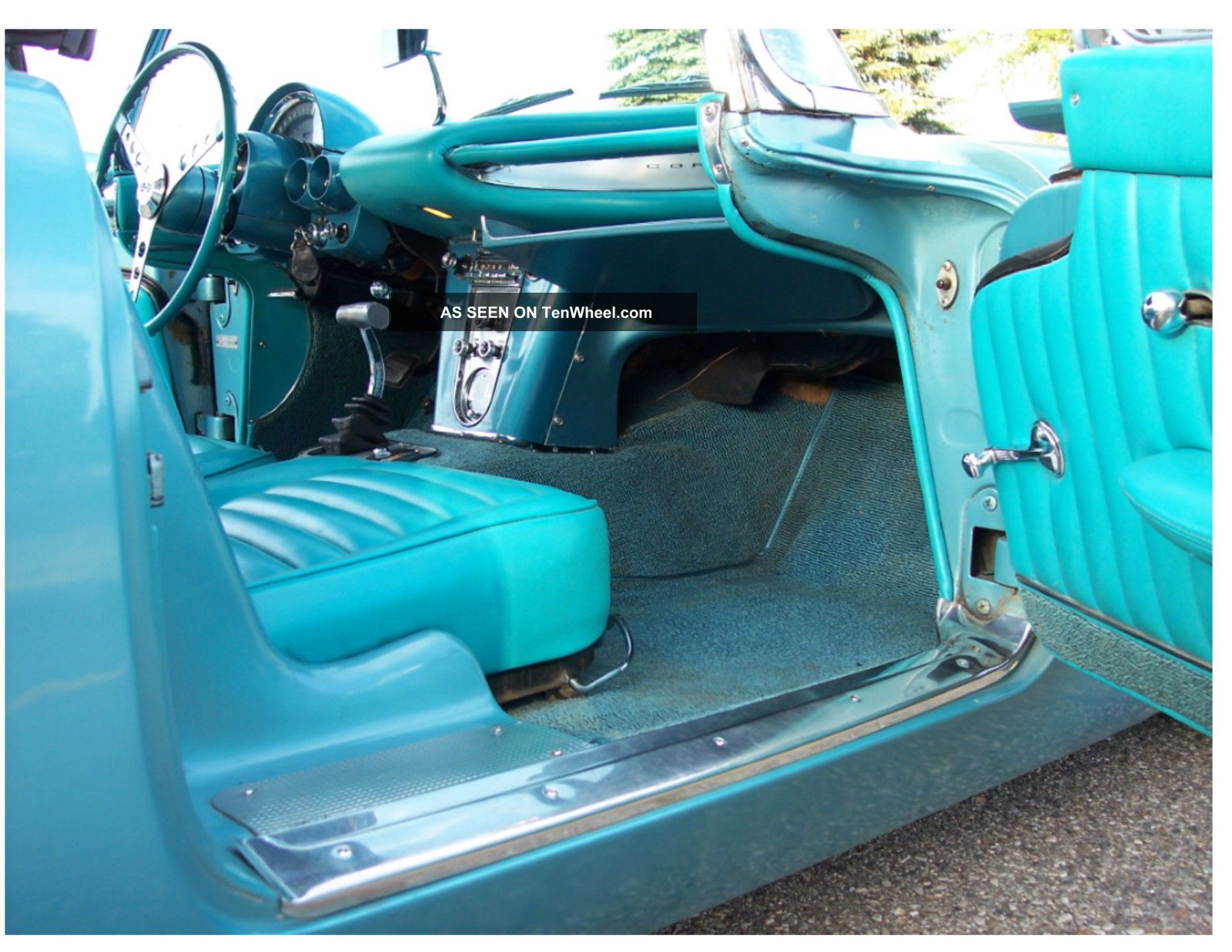 1959 Resto - Mod Corvette W / 1968 Z28 Engine (mo Suffix) & Orig 4 Speed