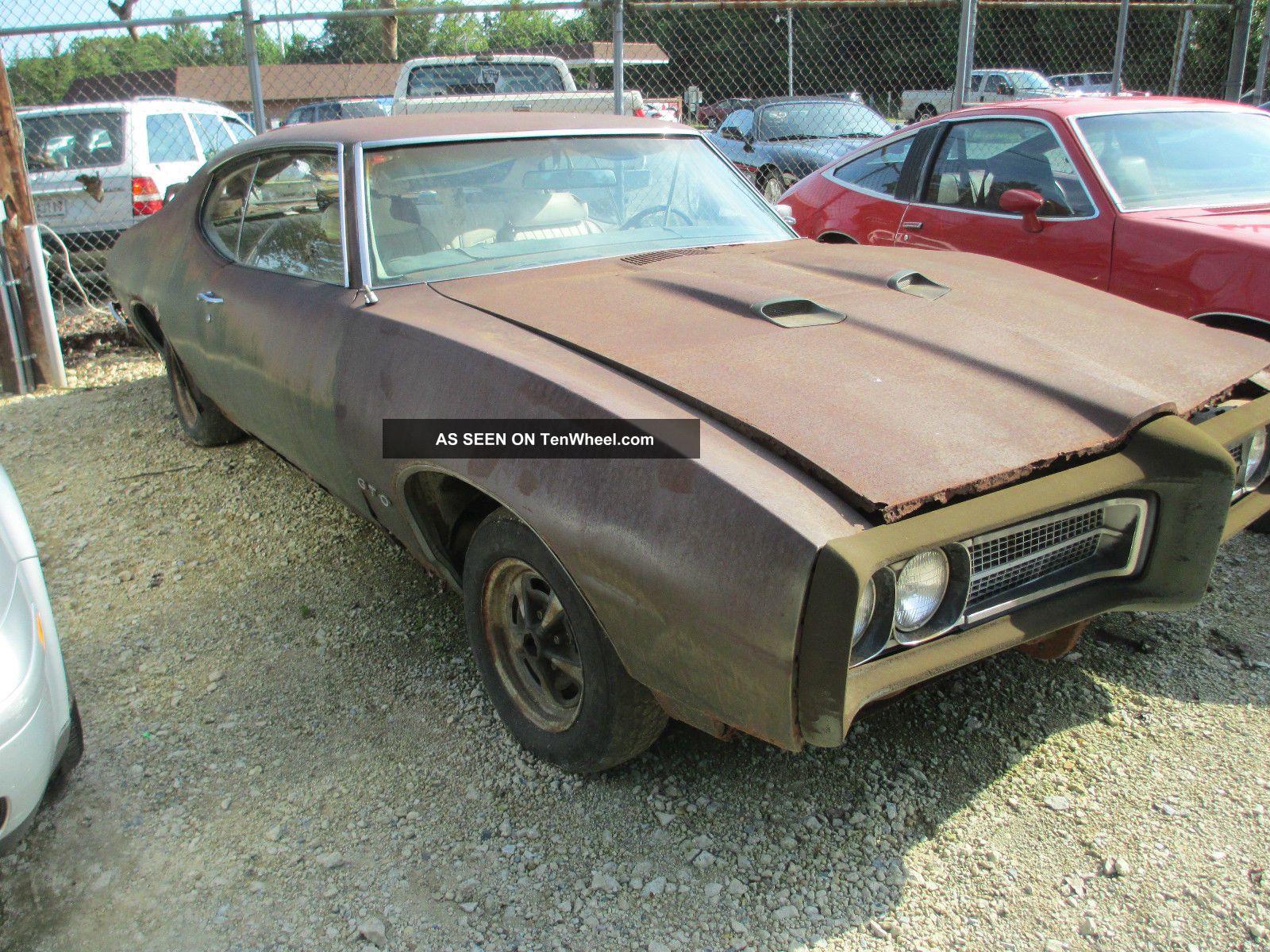 1969 Pontiac Gto Rust Dents Rust Scratches One Family Owned Verry Rusty