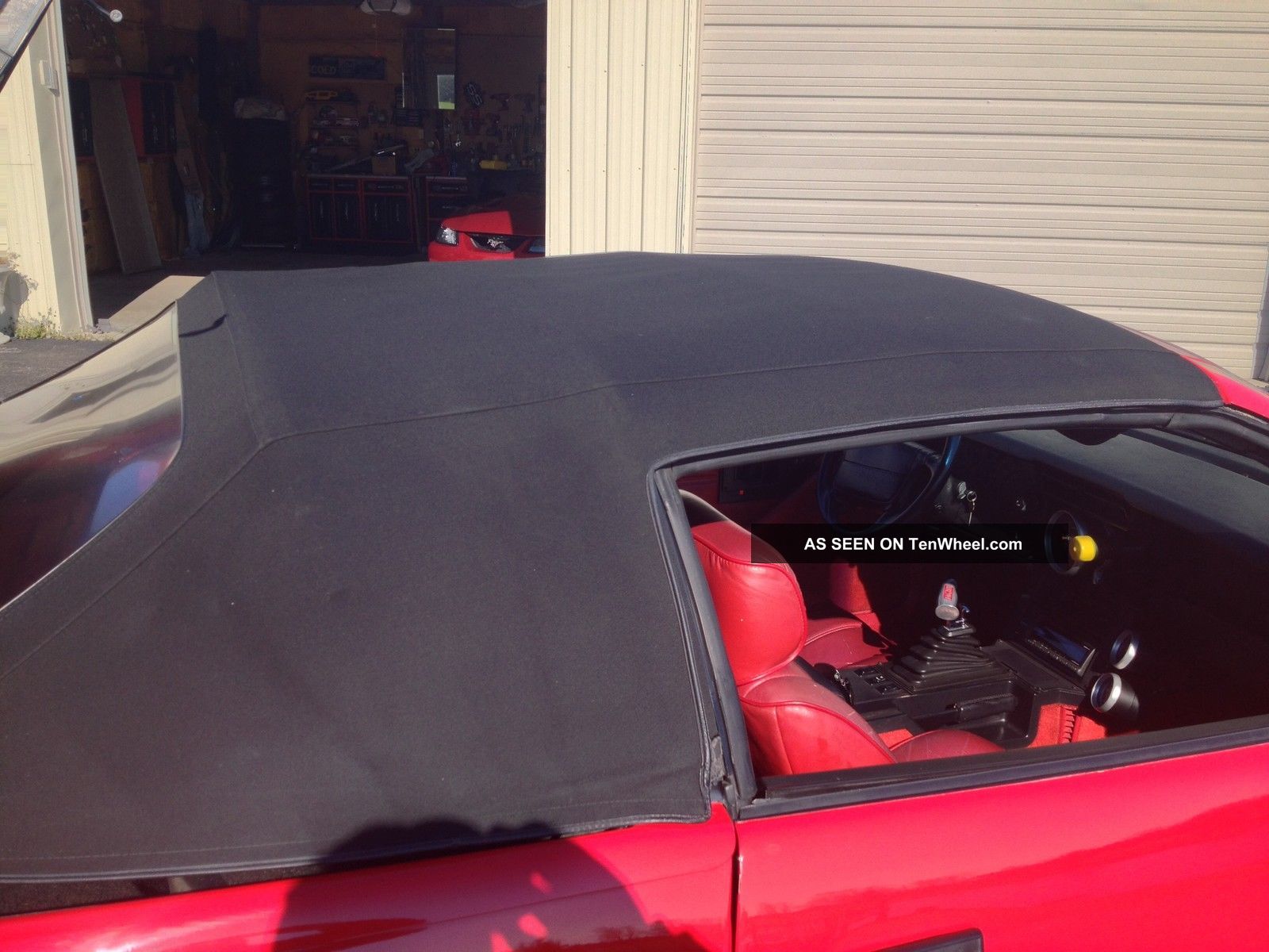 1990 Chevy Iroc Convertible Rare Red