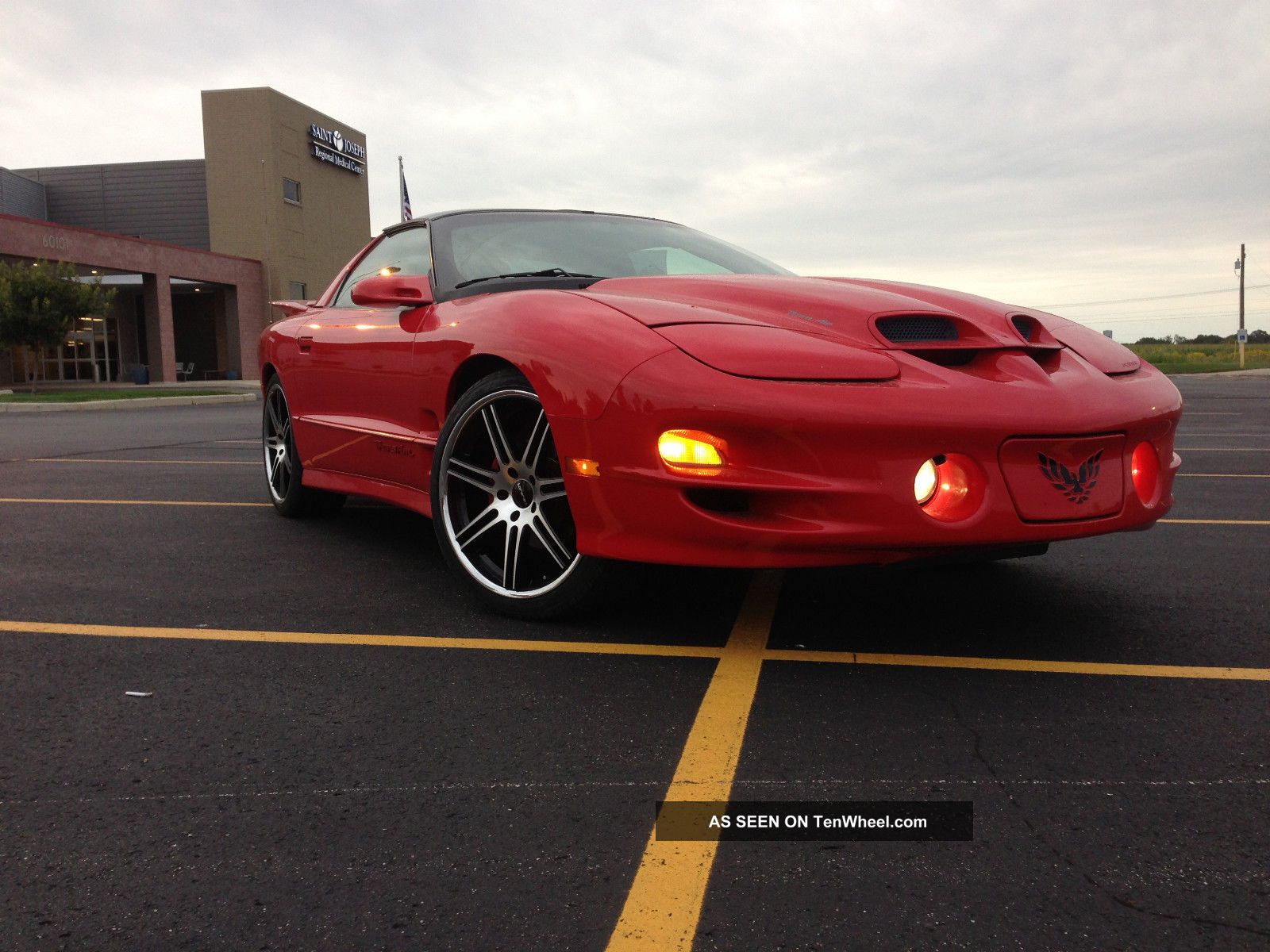 1998 Red Pontiac Trans Am Coupe Formula 5. 7 L Ls1 2 - Door Exhaust Ram ...
