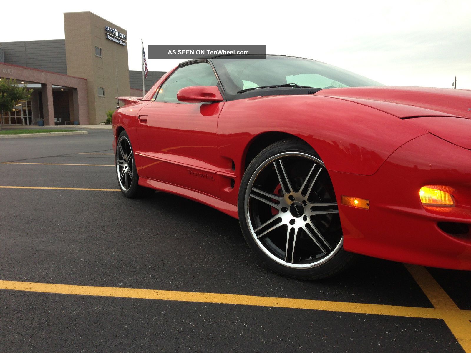 1998 Red Pontiac Trans Am Coupe Formula 5. 7 L Ls1 2 - Door Exhaust Ram ...