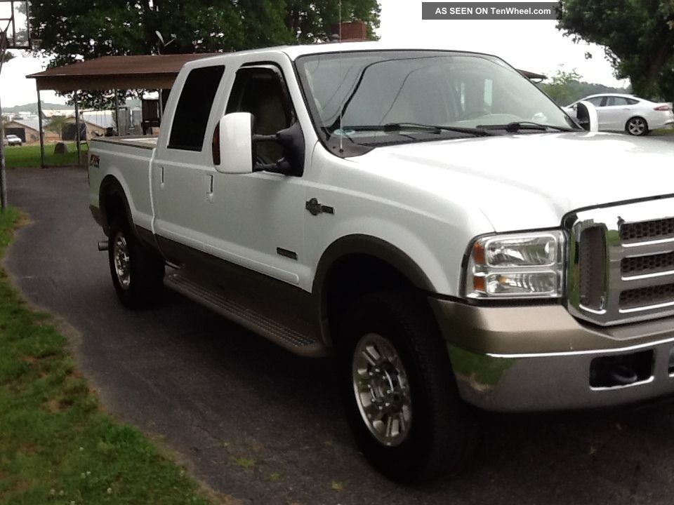 2005 Ford F - 250 Duty King Ranch Crew Cab Pickup 4 - Door 6. 0l