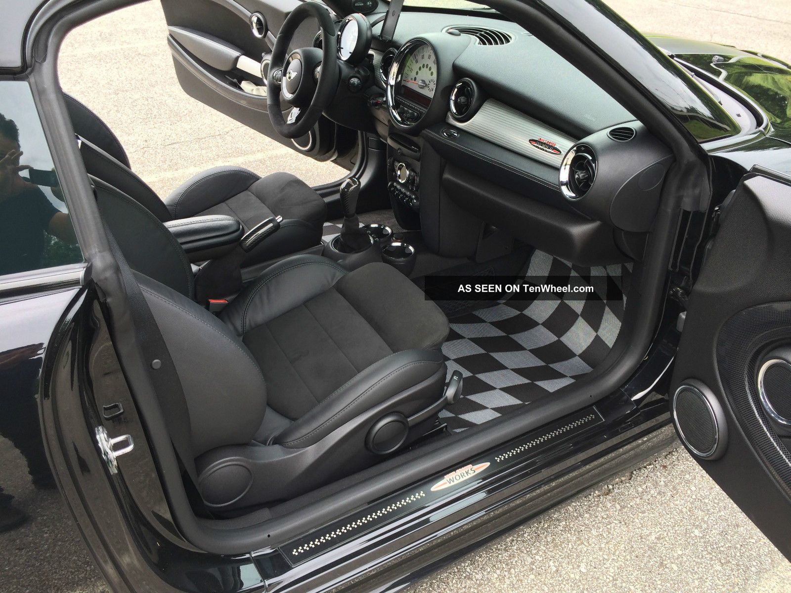 2012 Mini Cooper S Jcw Recaros N18+mods+extras Midnight Black, 17kmi ...