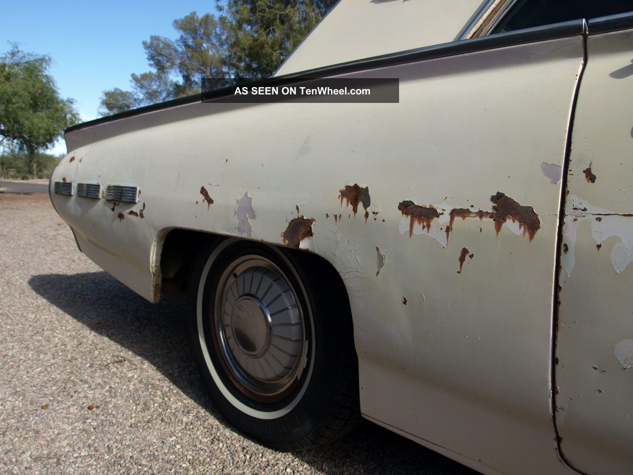 1962 Thunderbird, One Arizona Owner, , Rust Project, Factory Pink