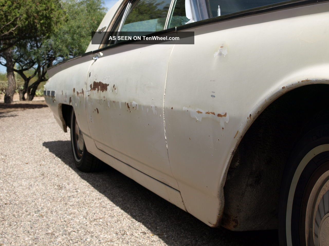 1962 Thunderbird, One Arizona Owner, , Rust Project, Factory Pink