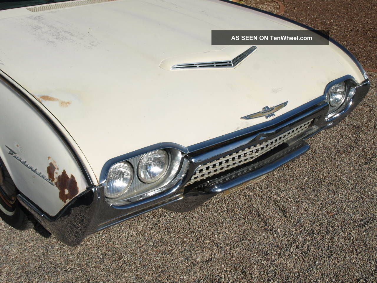 1962 Thunderbird, One Arizona Owner, , Rust Project, Factory Pink