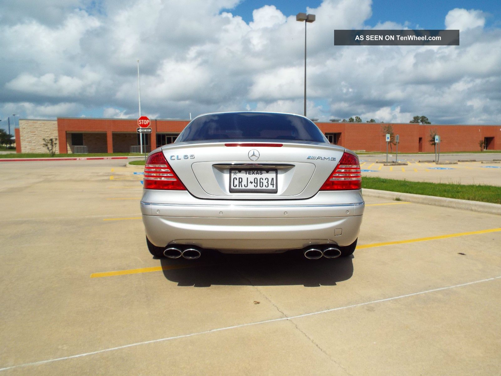 2001 Mercedes Benz Cl600 Coupe With Amg Options & Aftermarket Wheels