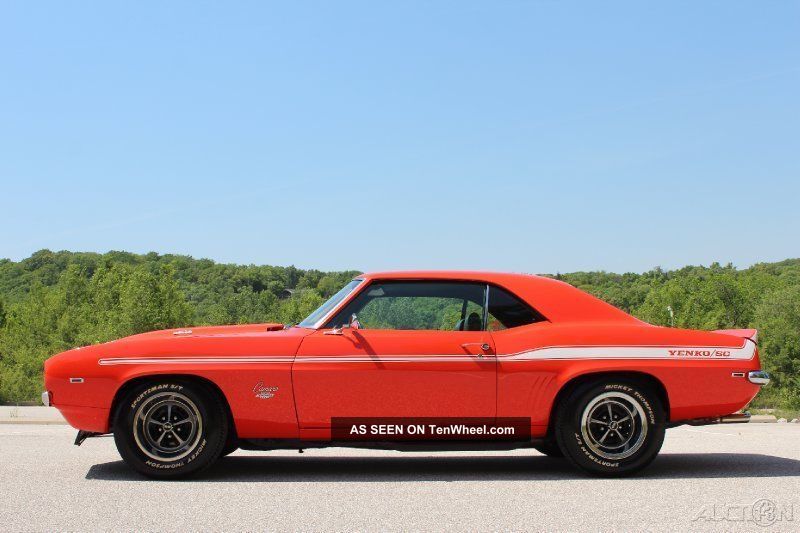 1969 Chevrolet Camaro Ss Yenko Tribute With Real Zl1 427ci, Yenko ...