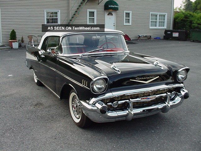 1957 Chevrolet Bel Air Convertible. Cond. Great Colors