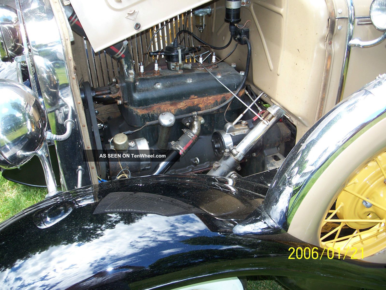 1930 Model A Deluxe Ford Convertible