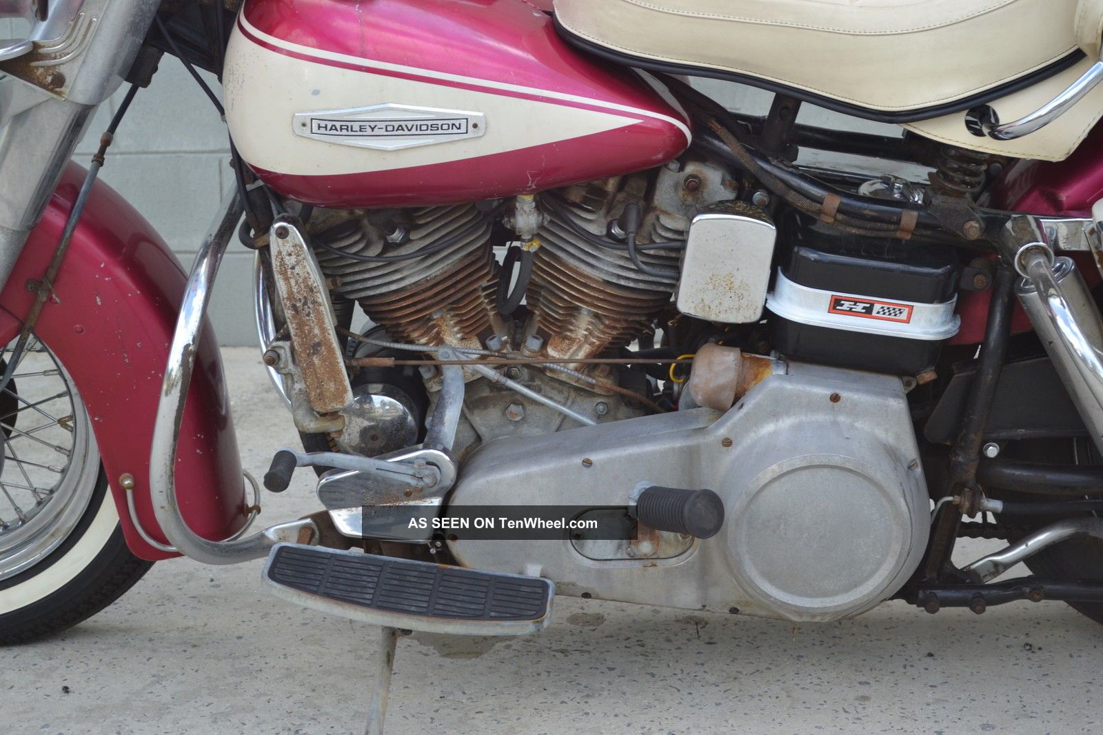 1967 Harley Davidson Flh Shovelhead Vintage / Antique