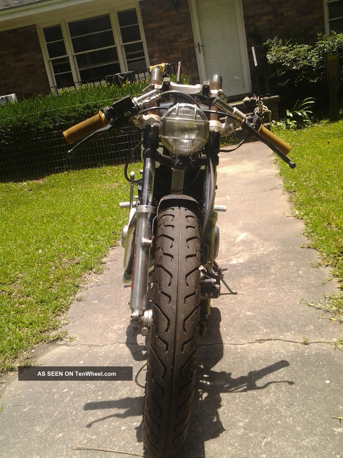 1972 Honda Cb350 Rat Rod Cafe Racer Vintage Motorcycle