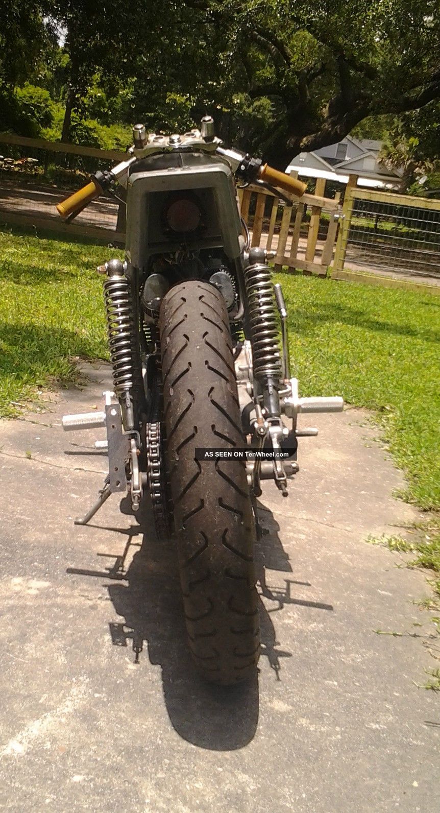 1972 Honda Cb350 Rat Rod Cafe Racer Vintage Motorcycle