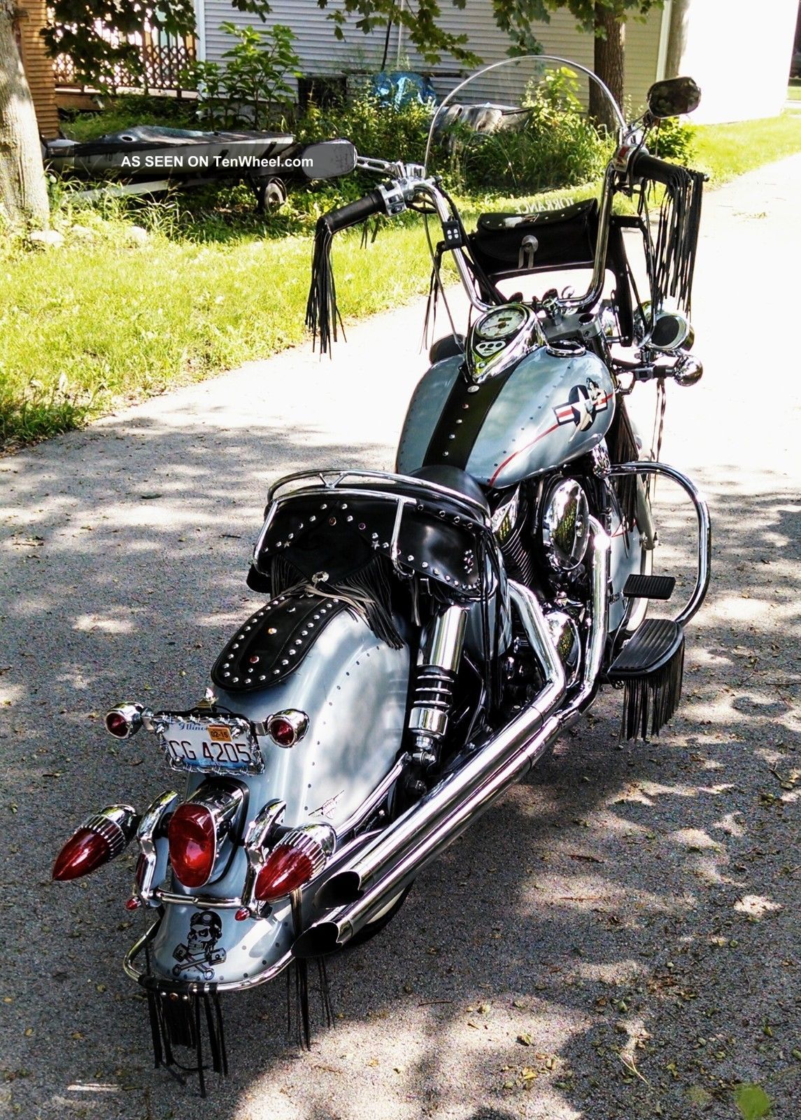 2001 Kawasaki Vulcan Drifter 1500 Fighter Bomber Indian Motorcycle