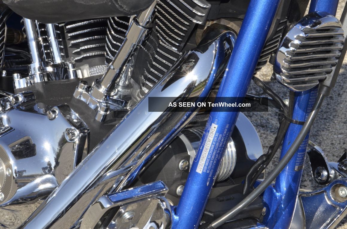 2008 Harley Rocker " C " Custom Pacific Blue