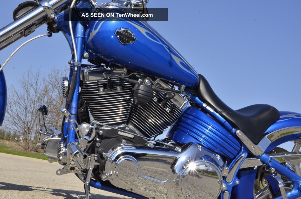 2008 Harley Rocker " C " Custom Pacific Blue