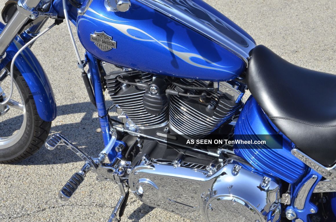 2008 Harley Rocker " C " Custom Pacific Blue