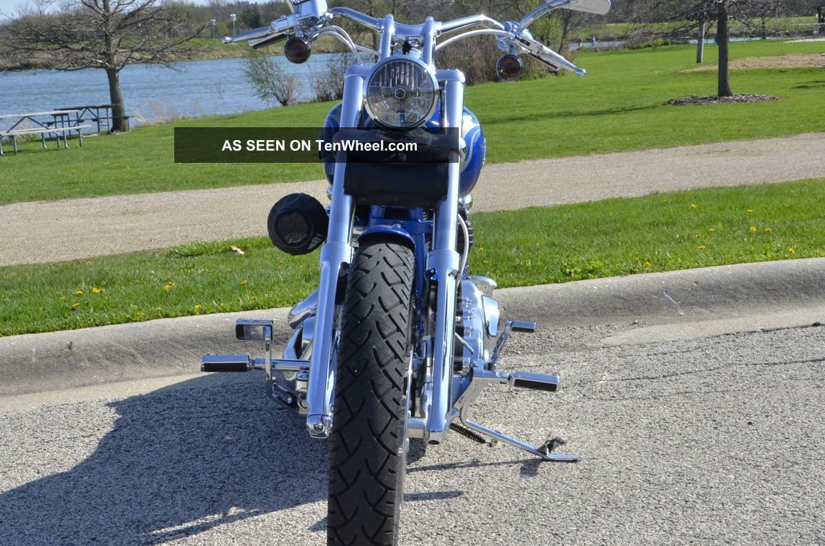 2008 Harley Rocker " C " Custom Pacific Blue