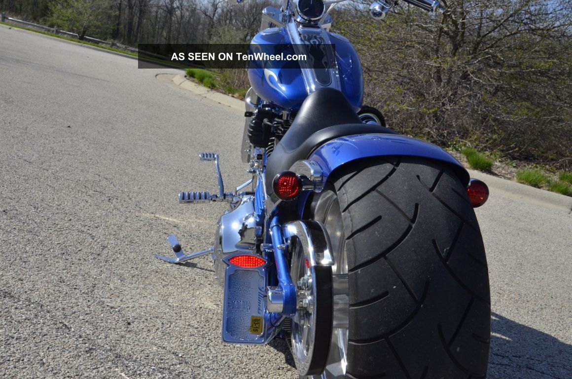 2008 Harley Rocker " C " Custom Pacific Blue